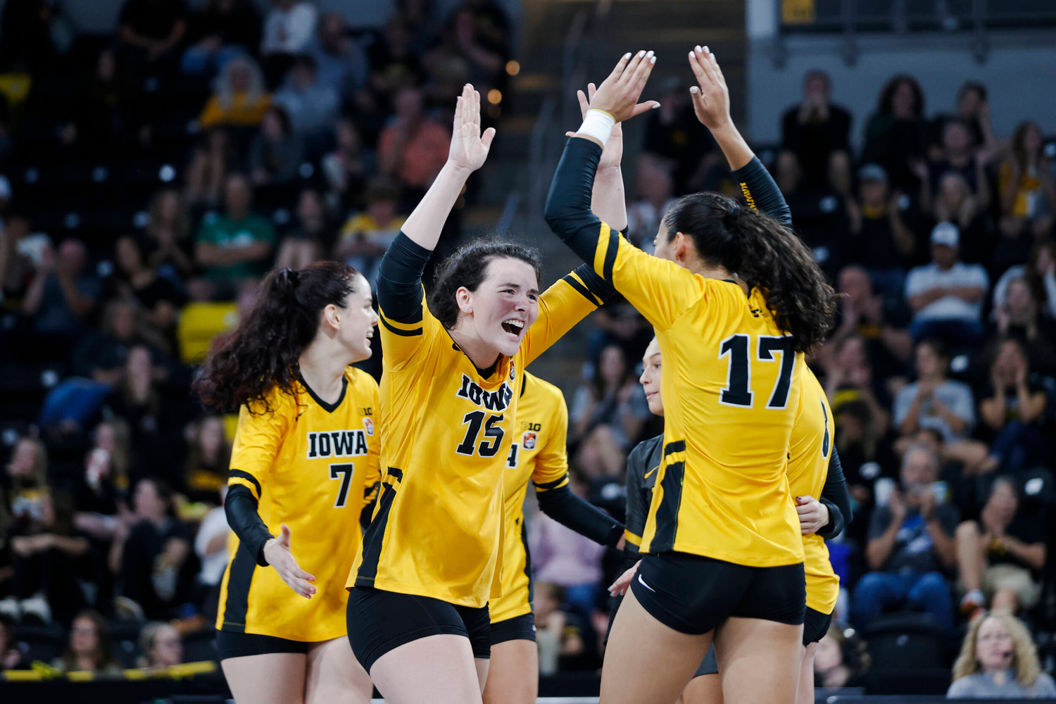 Photos: Iowa Volleyball vs Ohio State 09/24/2023 – University of Iowa ...
