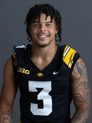 Kaleb Brown - Football 2023-24 - Iowa Hawkeyes Athletics - Official Athletics Website