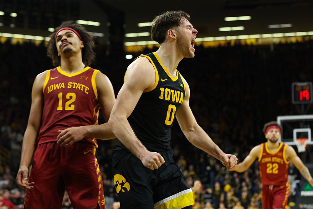 Photos: Iowa Men’s Basketball vs Iowa State - Iowa Hawkeyes Athletics ...