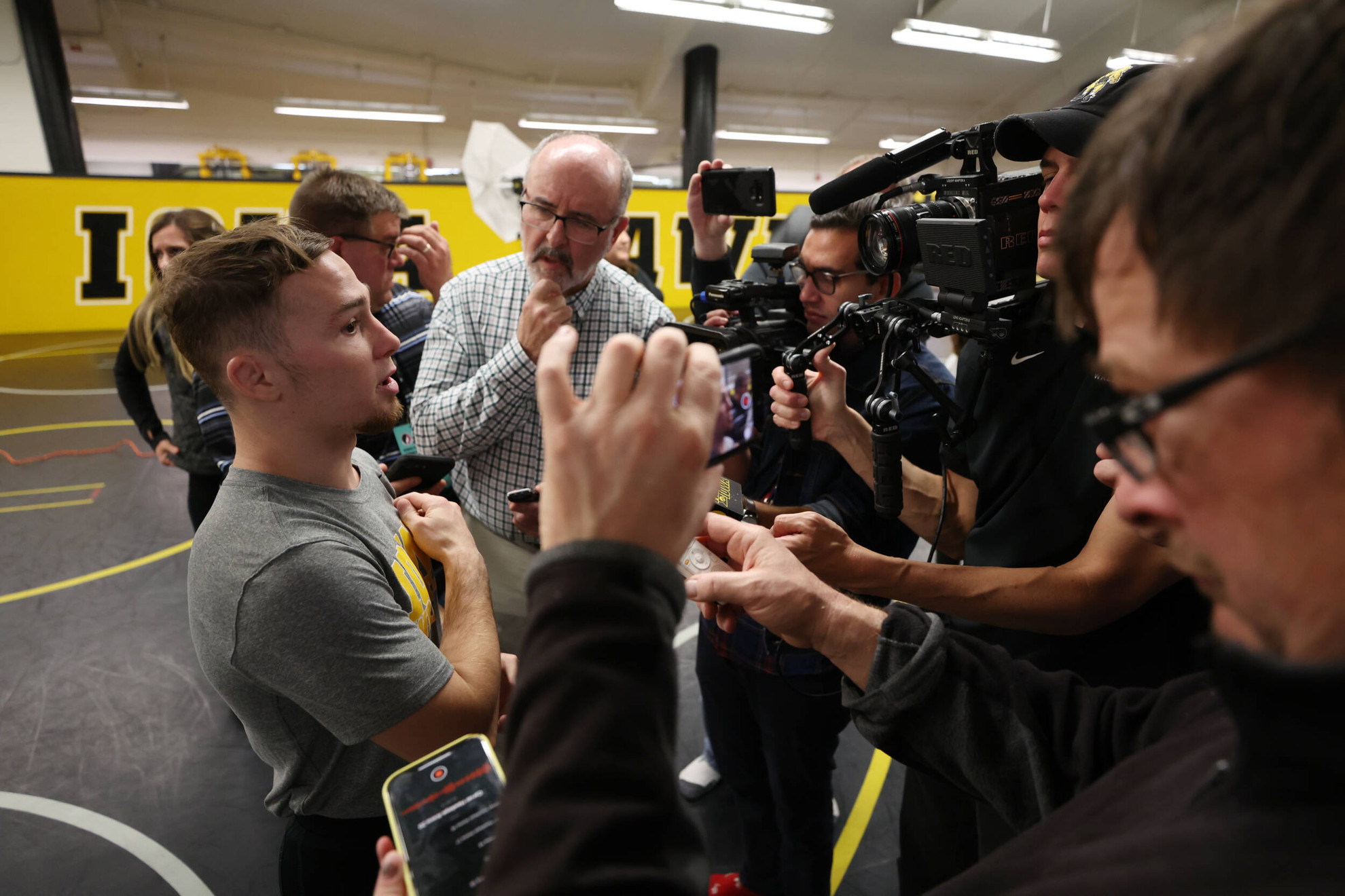 Photos: Iowa Wrestling Media Day 10/27/2022 - Iowa Hawkeyes Athletics ...