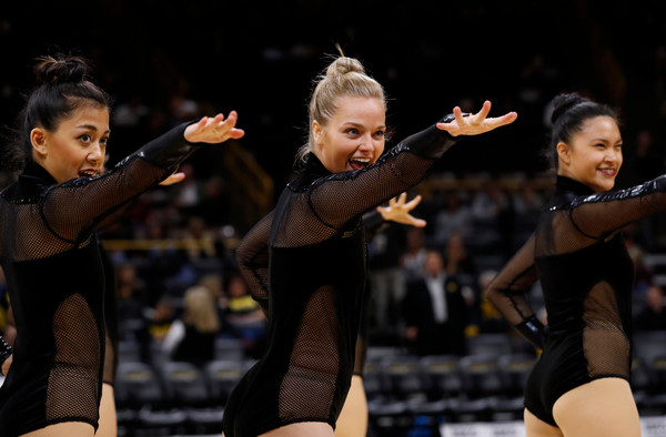 Iowa Dance Team Performs at Halftime – University of Iowa Athletics