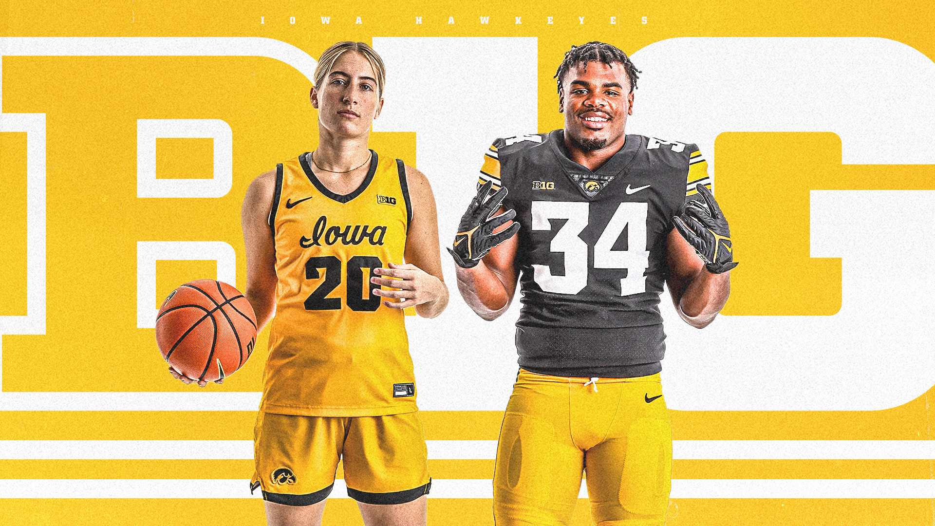 Higgins, Martin Earn Iowa’s B1G Outstanding Sportsmanship Award - Iowa ...