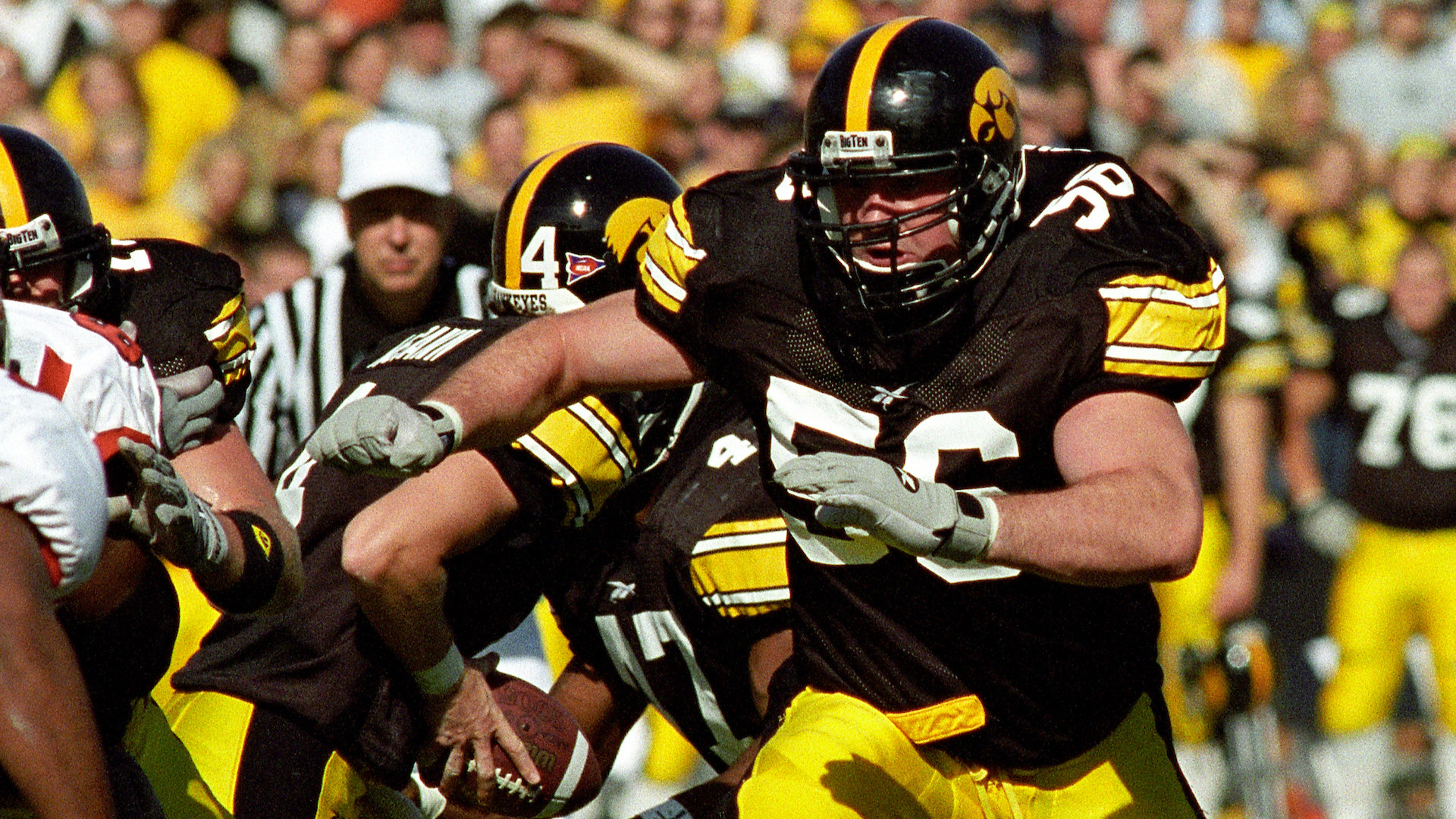 Eric Steinbach To Serve As Honorary Captain – University of Iowa Athletics