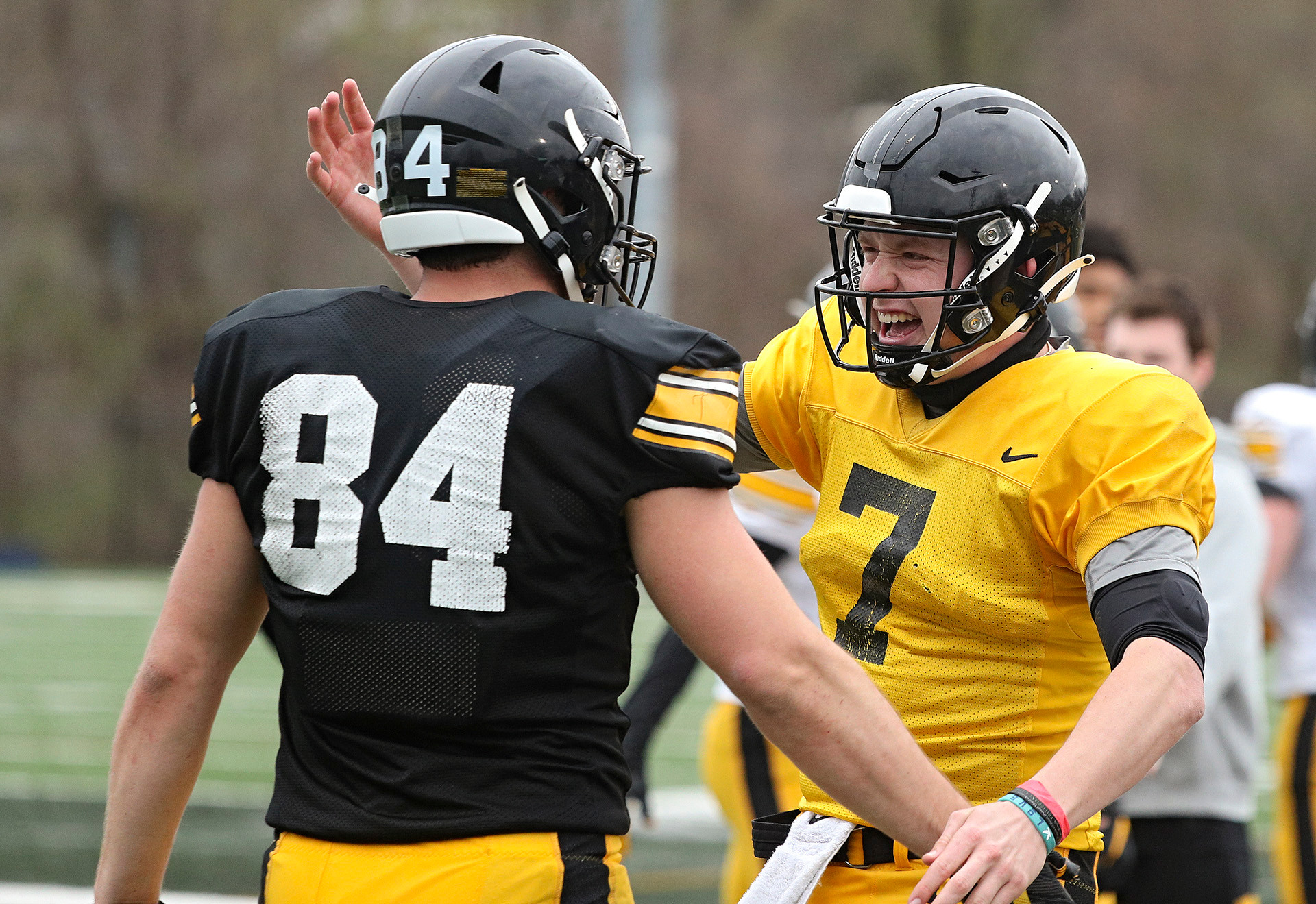 Photos: Hawkeye Football Spring Practice 04/08/2021 - Iowa Hawkeyes ...