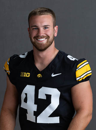 Zach Twedt - Football 2025-26 - Iowa Hawkeyes Athletics - Official ...