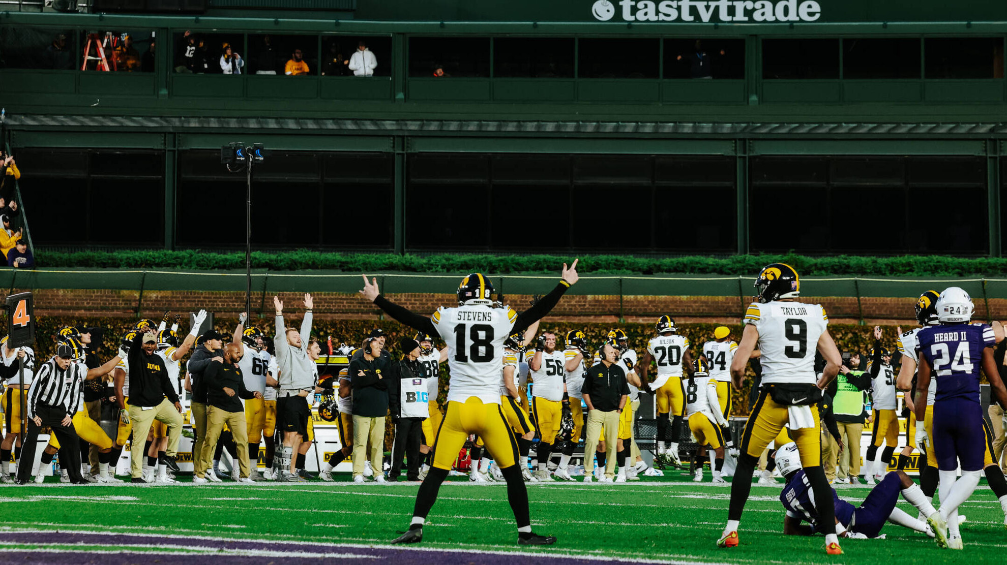 Stevens Tabbed B1G Special Teams POW - Iowa Hawkeyes Athletics ...