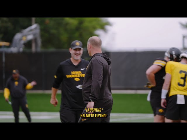Iowa Football Fall Camp — Tim Lester & Seth Wallace Mic'd Up - Iowa ...