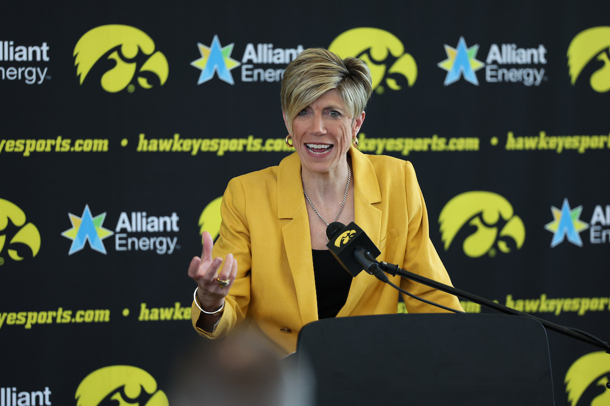 Jan Jensen Introductory News Conference Transcript – University of Iowa ...