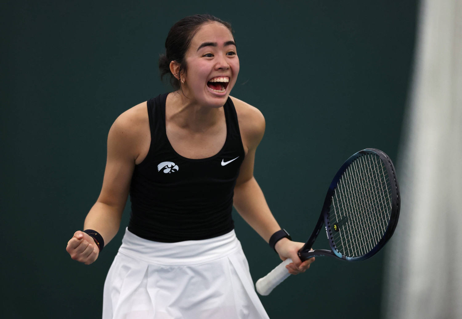 Photos: Iowa Tennis vs Memphis 02/09/2024 – University of Iowa Athletics