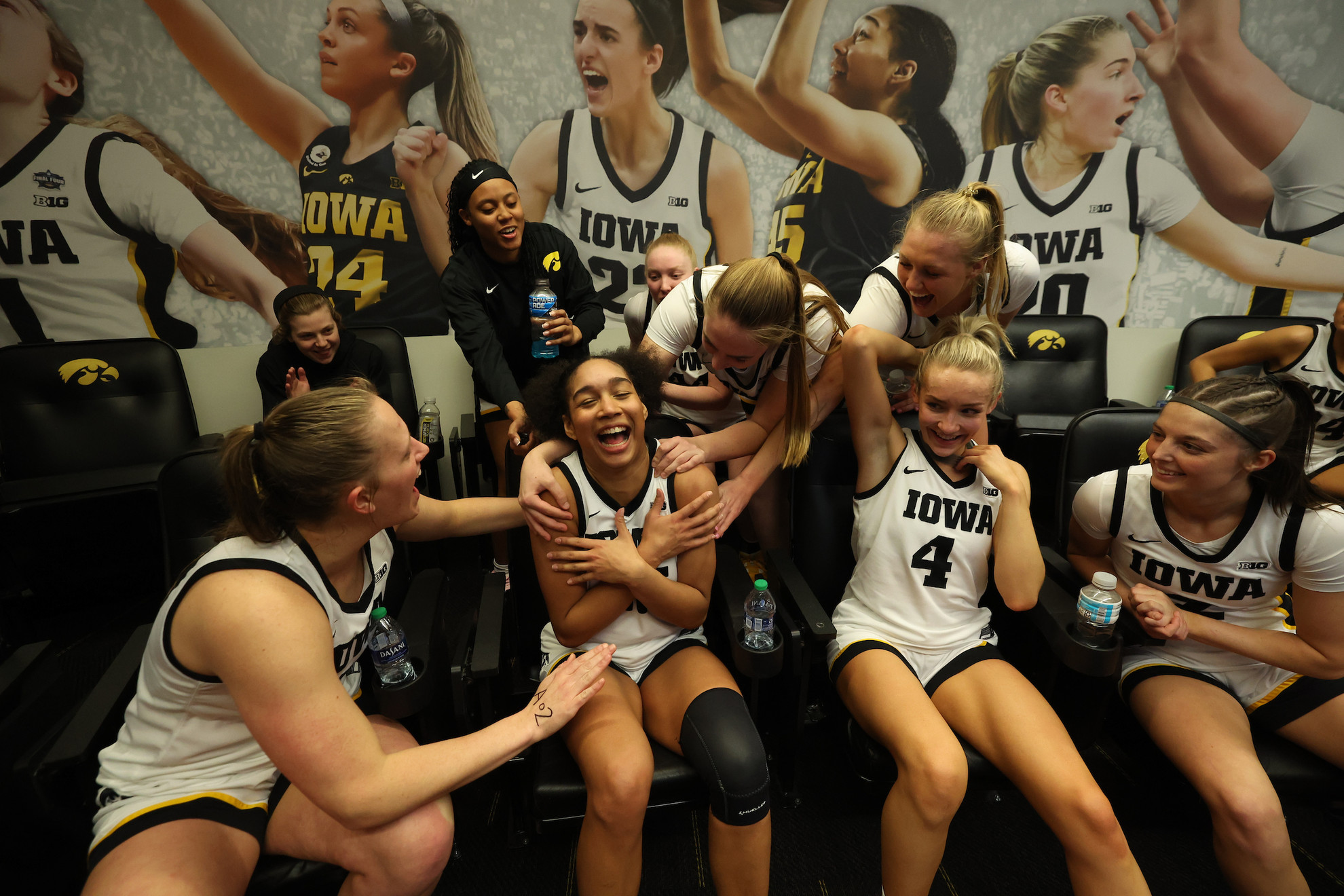 Stuelke, Clark Break CHA Records; No. 2 Hawks Roll - Iowa Hawkeyes ...