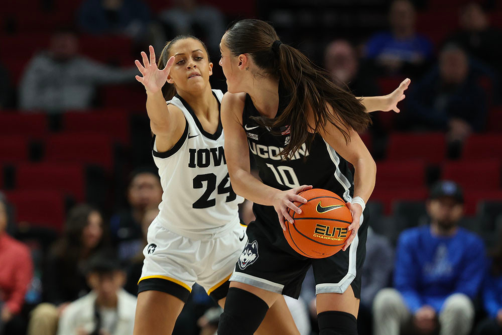 Photos: Iowa Women’s Basketball vs UConn – Phil Knight Legacy ...