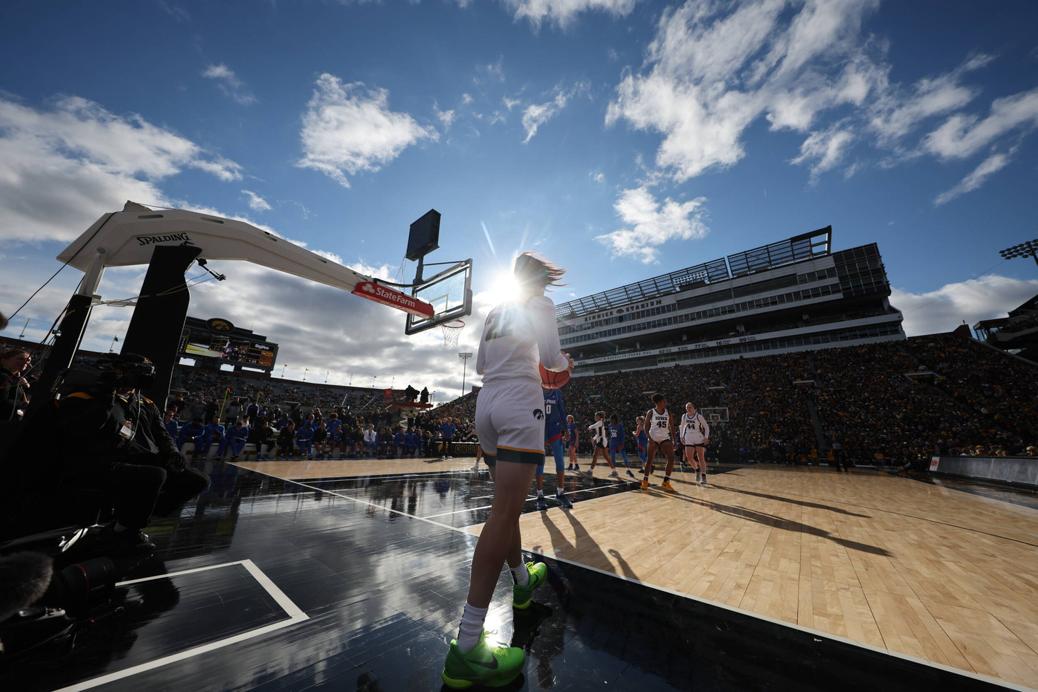Hawkeyes Defeat DePaul in Crossover at Kinnick – University of Iowa ...