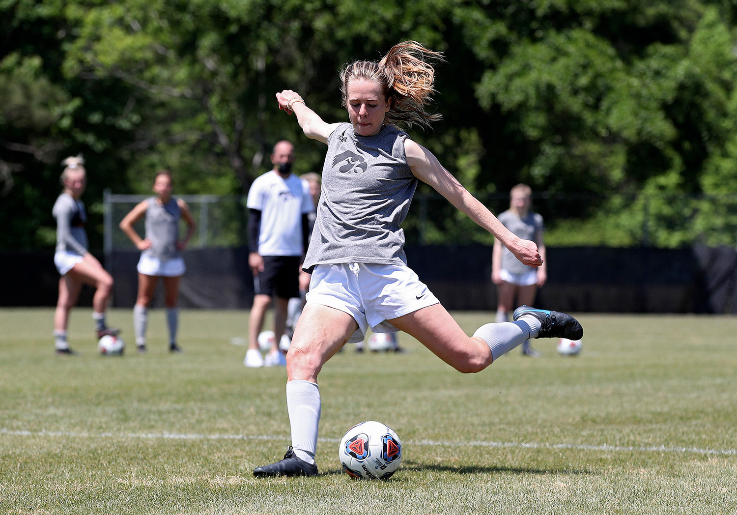 Photos: Iowa Soccer NCAA Practice 04/26/2021 – University of Iowa Athletics