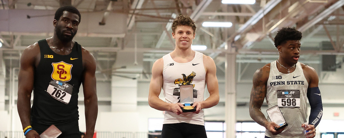 Walker Wins Big Ten 60 Meter Title - Iowa Hawkeyes Athletics - Official ...