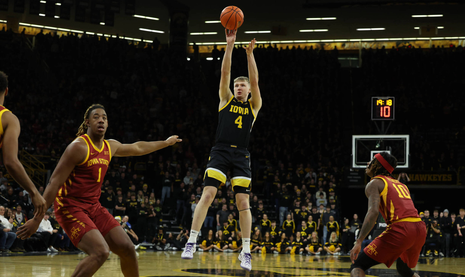 Hawkeyes Fall to No. 3 Iowa State - Iowa Hawkeyes Athletics - Official ...