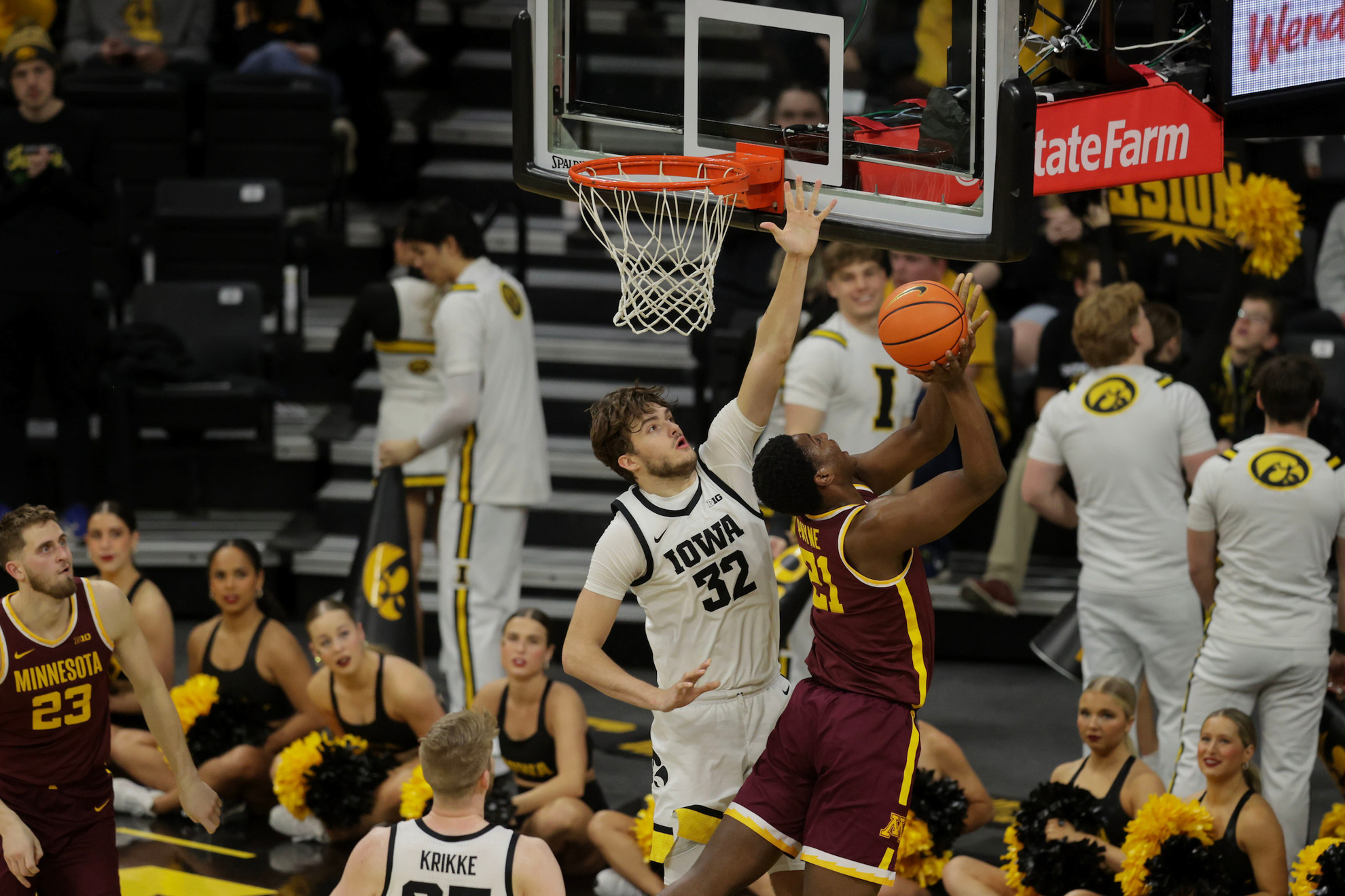 Freeman Earns 8th B1G Freshman Honor; 2nd-Most All-Time - Iowa Hawkeyes ...