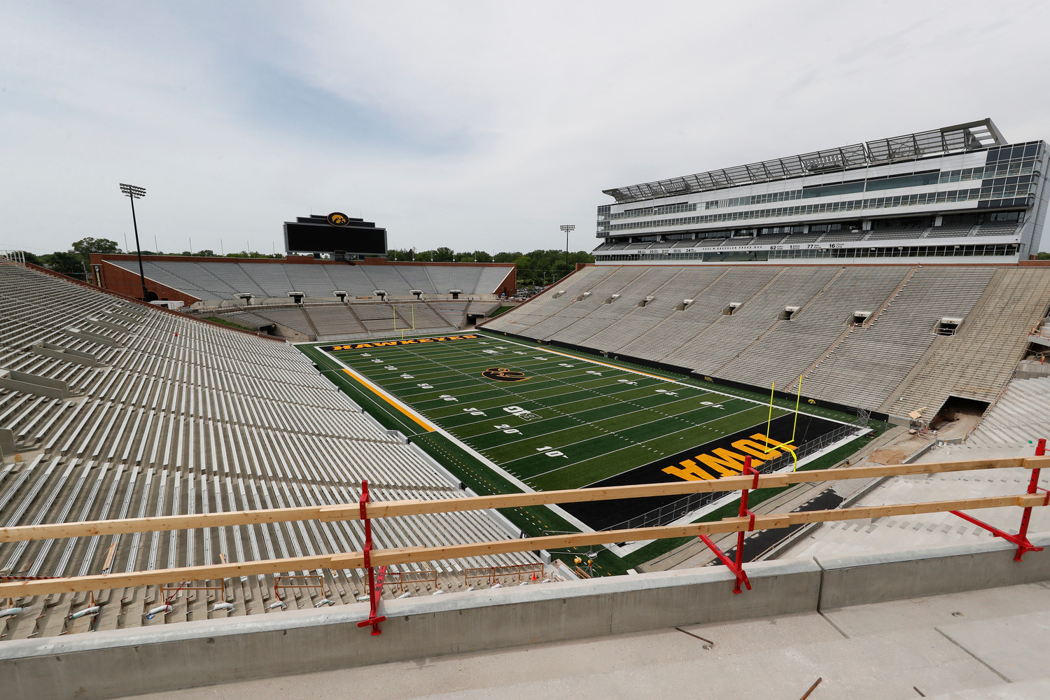 Kinnick Stadium North End Zone Tour – University of Iowa Athletics