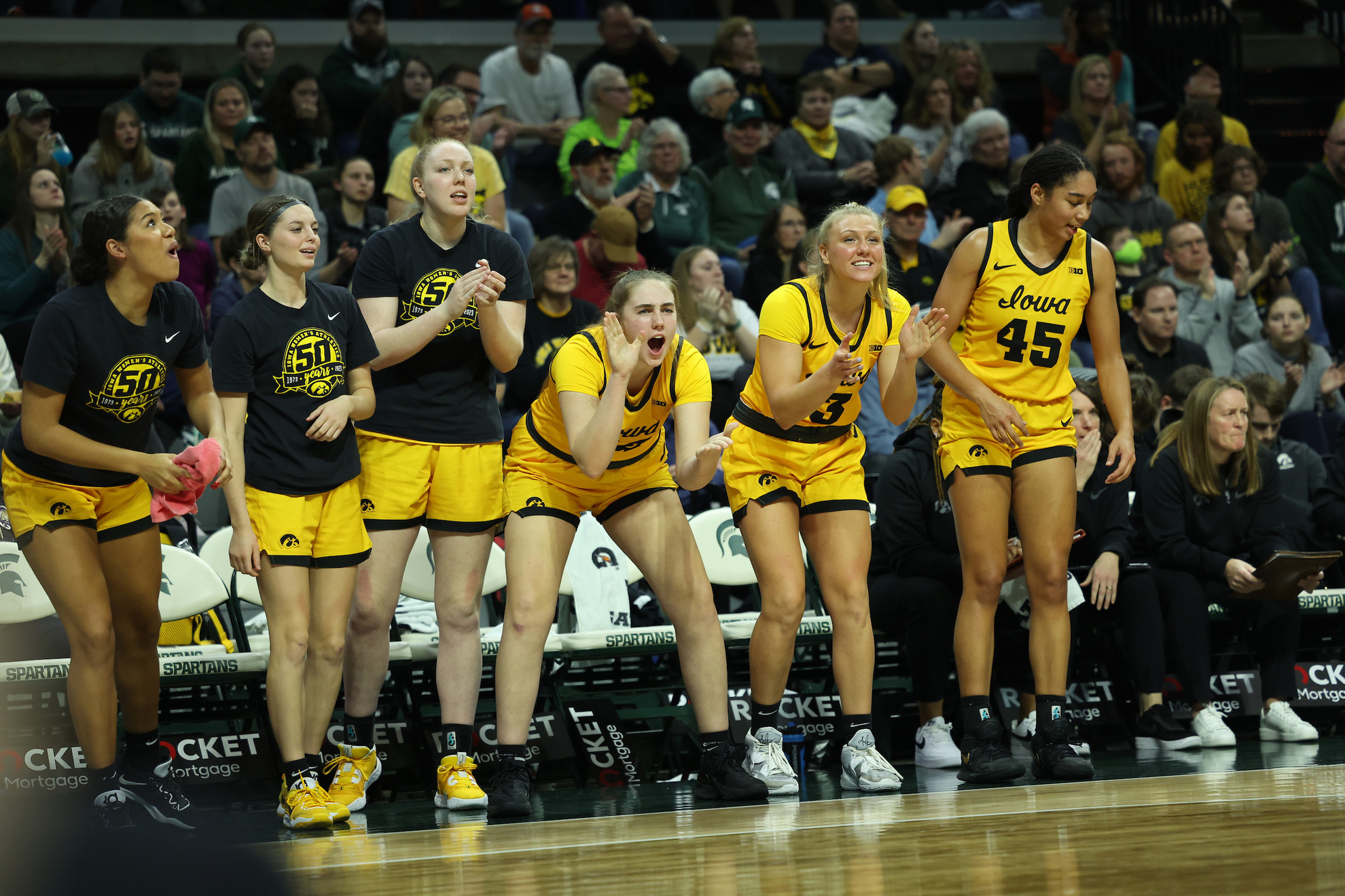 No. 10 Hawkeyes Pull Through Against Michigan State in OT - Iowa ...