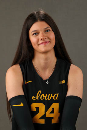 Aleksandra Stojanovic - Volleyball 2025-26 - Iowa Hawkeyes Athletics ...