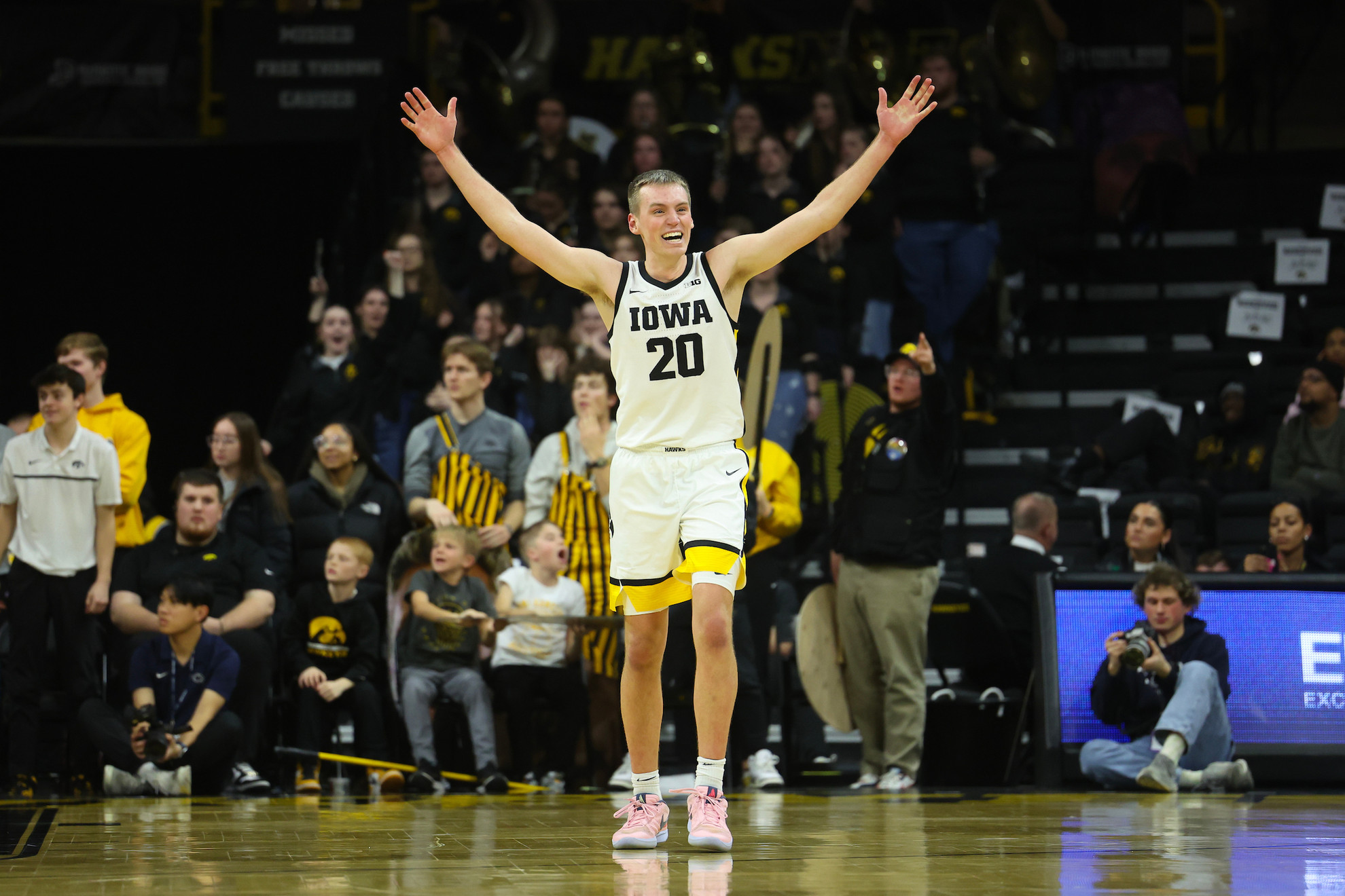 Payton Sandfort Named B1G Player of the Week - Iowa Hawkeyes Athletics ...